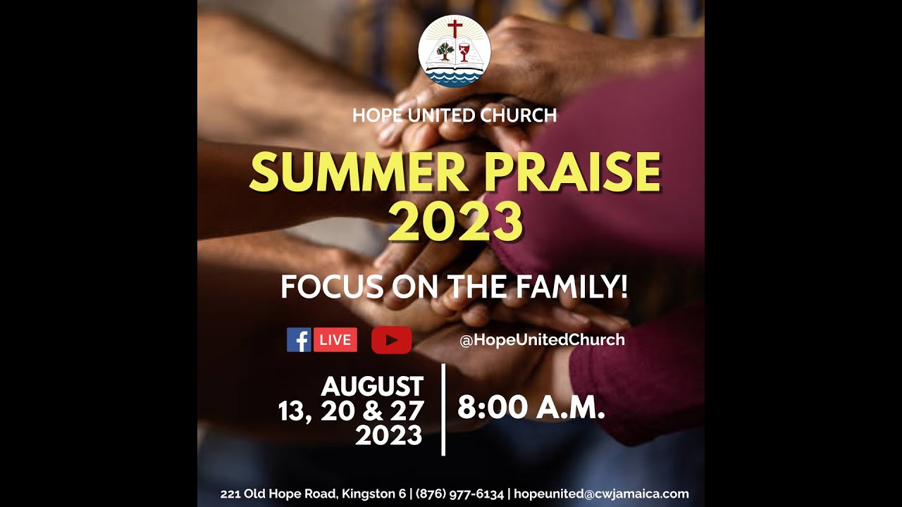 Hope United Church - Summer Praise - August 27, 2023 - YouTube