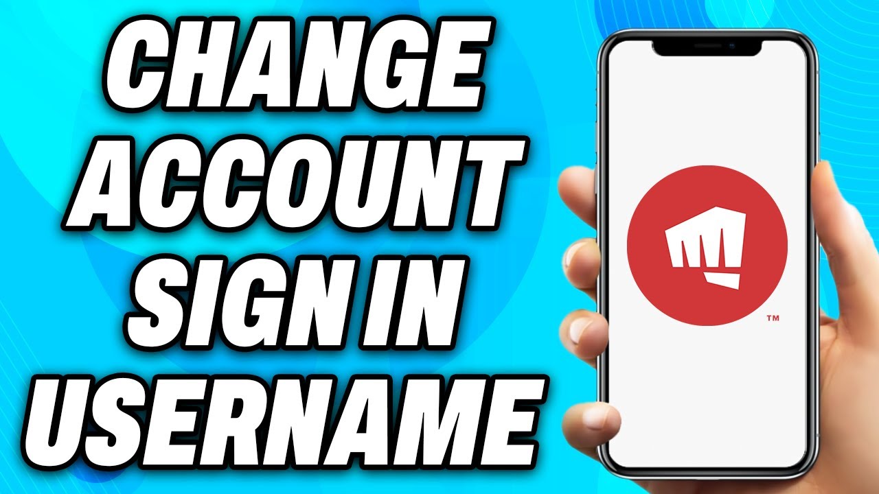 How To Change Riot Account Sign in Username (2025) - Easy Fix - YouTube