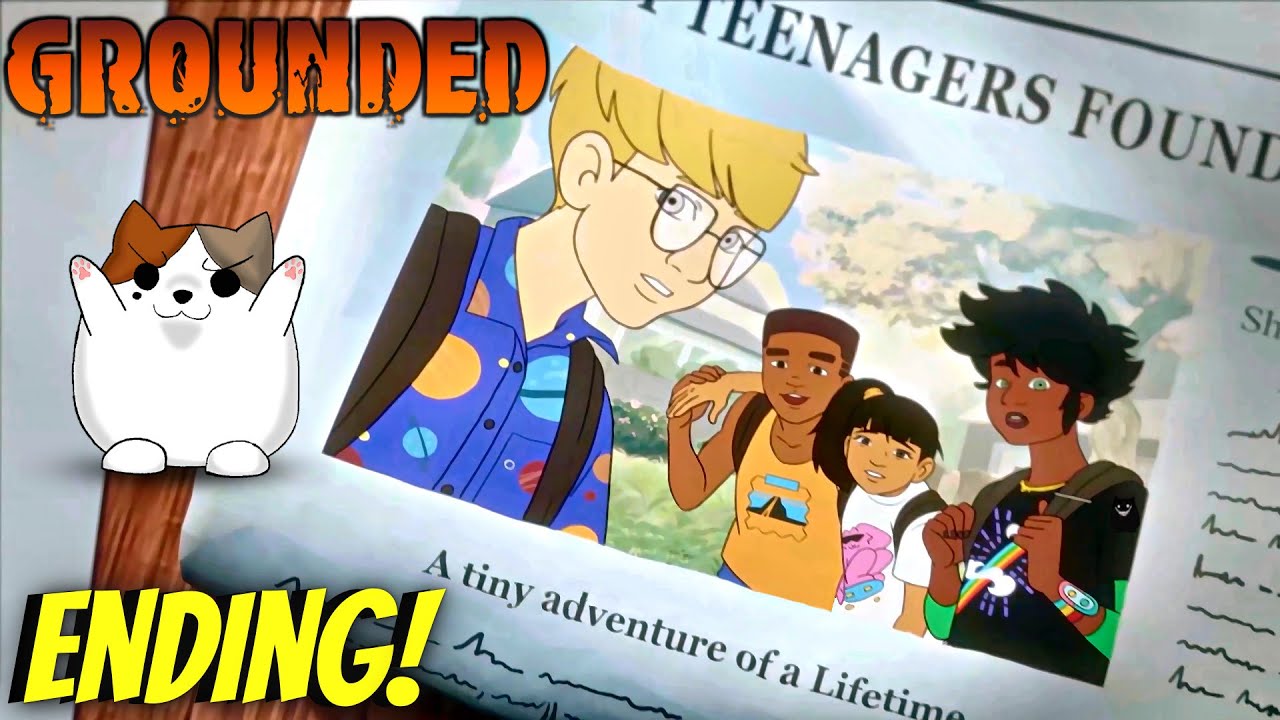 The Good Ending Of Grounded! | New 1.0 Update gameplay | The End Scene ...