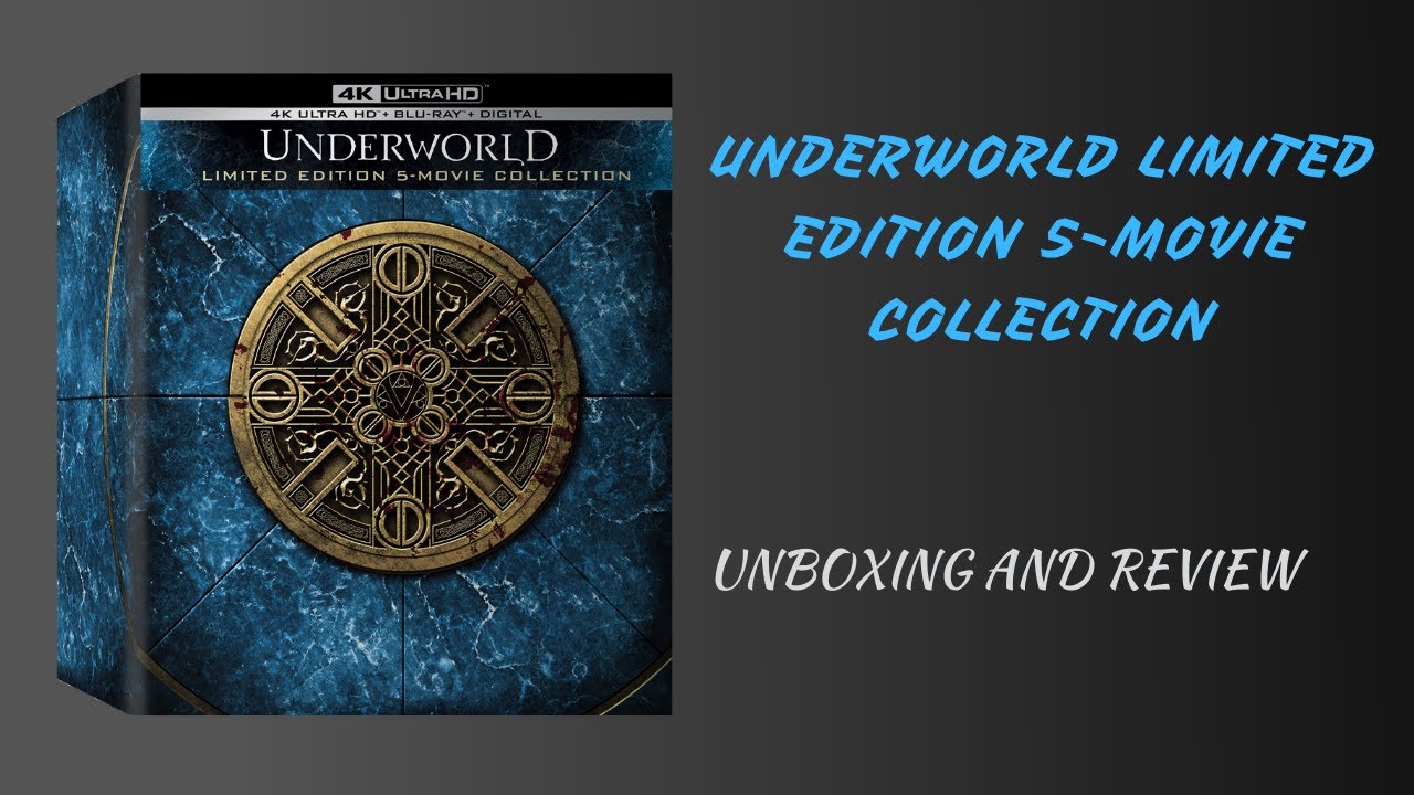 UNDERWORLD LIMITED EDITION 5-MOVIE Collection: Unboxing and Review ...