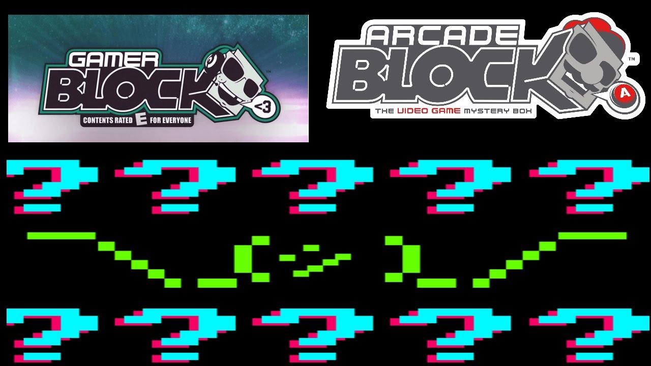 Arcade/Gamer Block Unboxing ( July 2017 ) - YouTube