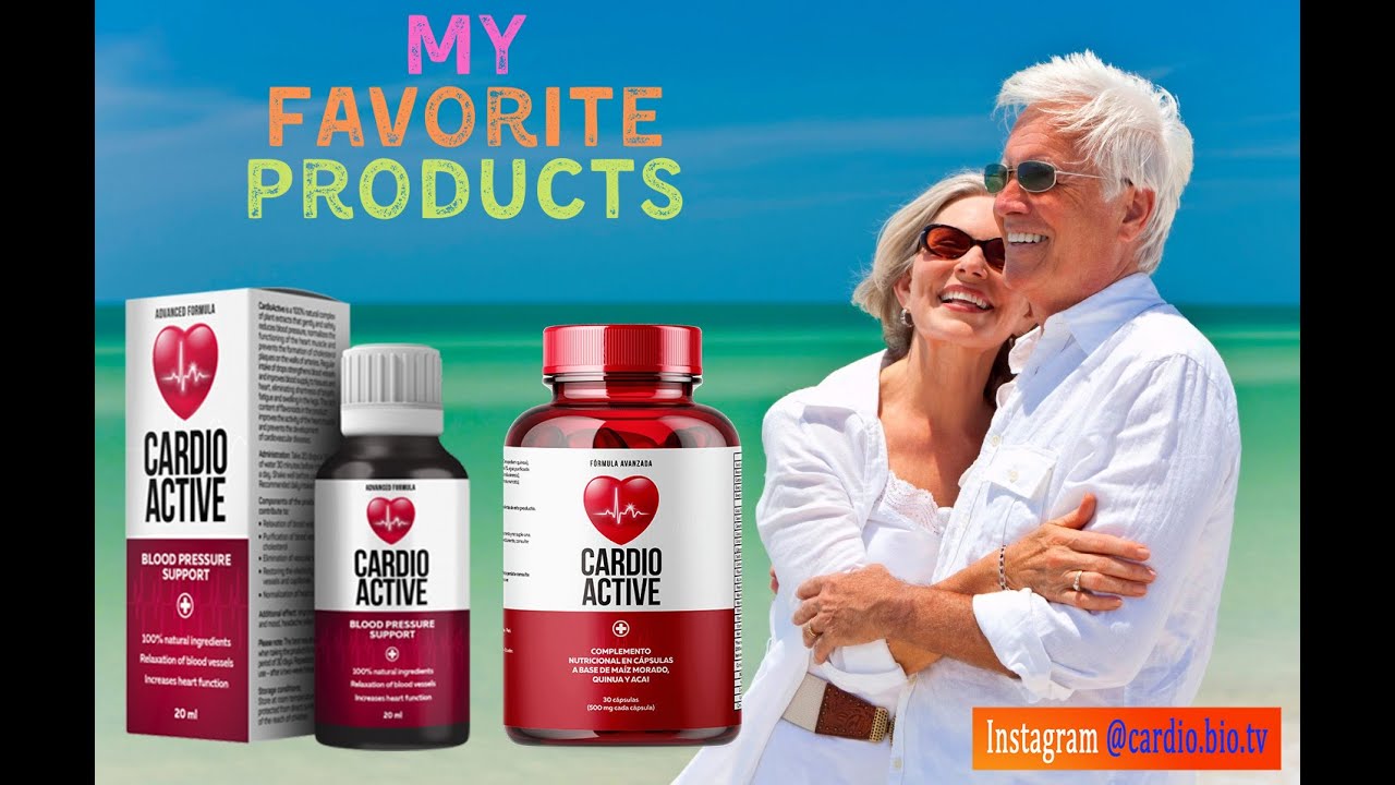Cardio Active capsulas componentes para que sirve CardioActive donde ...