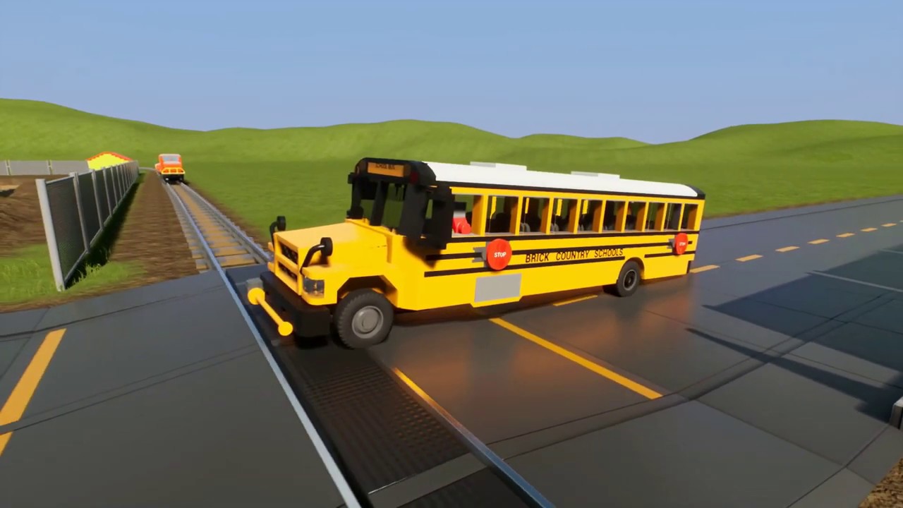Brick Rigs: Lego school bus 🔥 Brick Game - YouTube