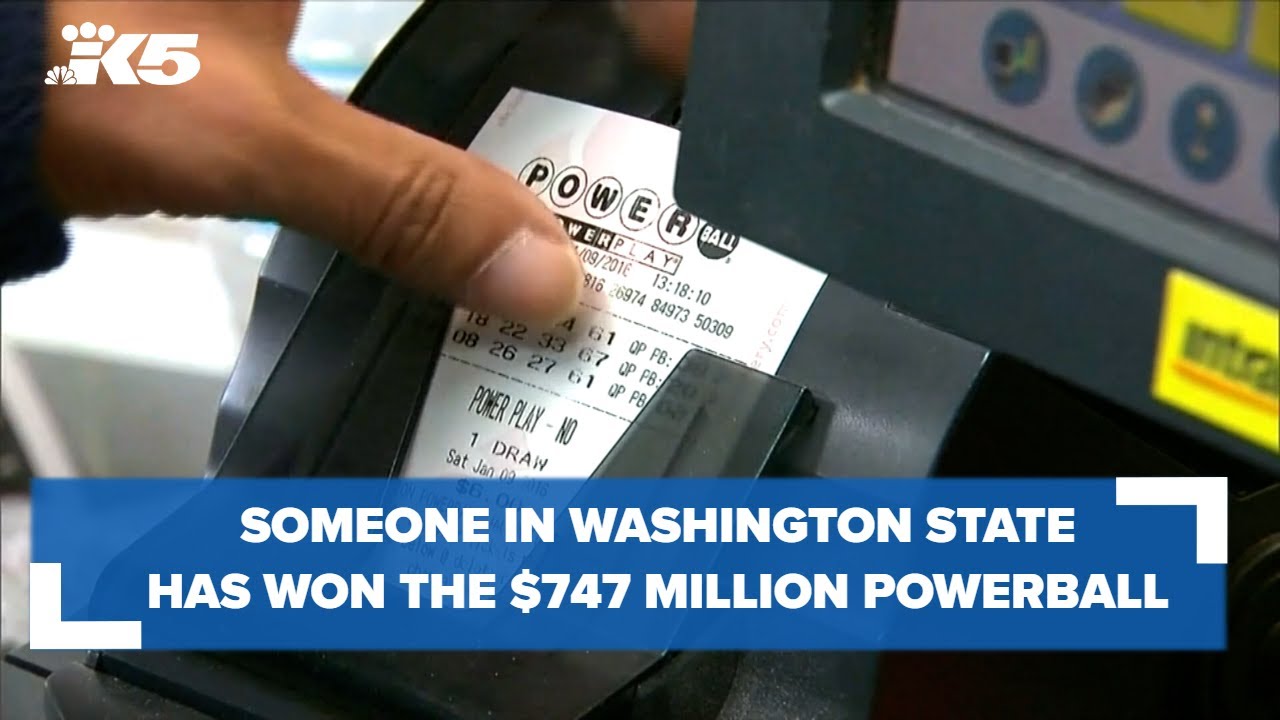 Someone in Washington has won the $747 million Powerball jackpot - YouTube