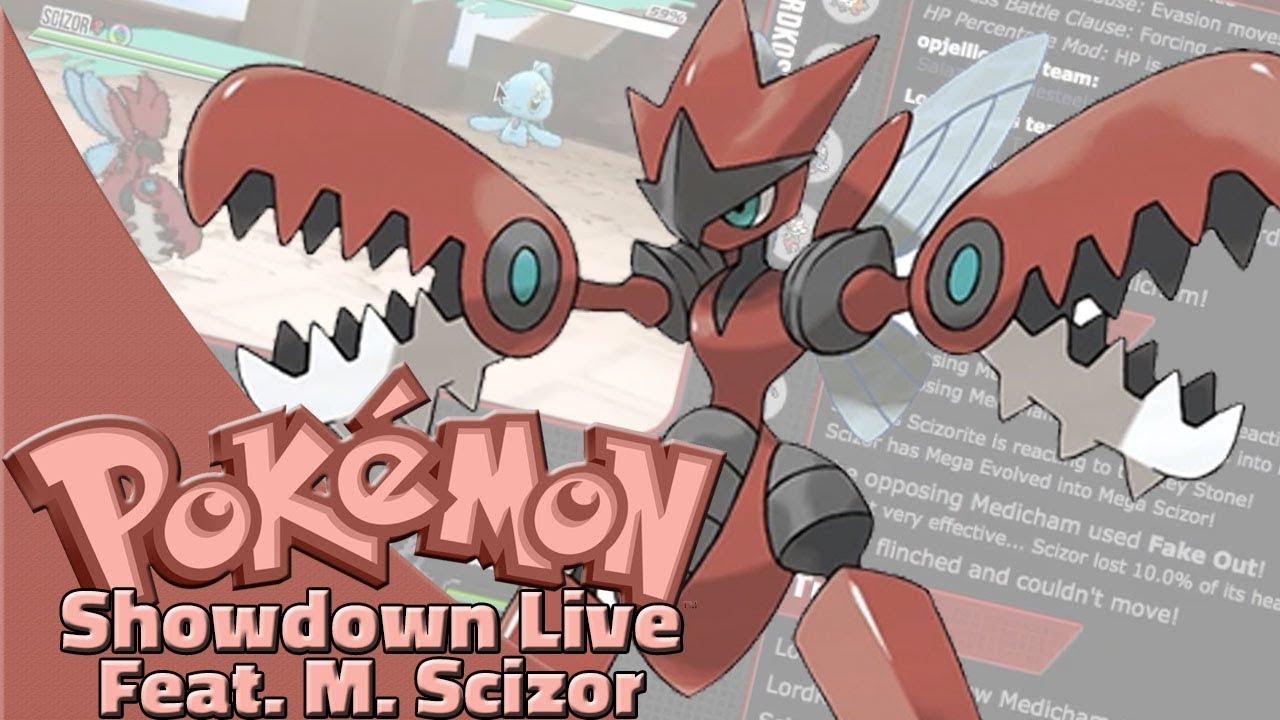 Mega Scizor Team! Pokemon Sun and Moon OU Showdown Live W/OPJellicent ...