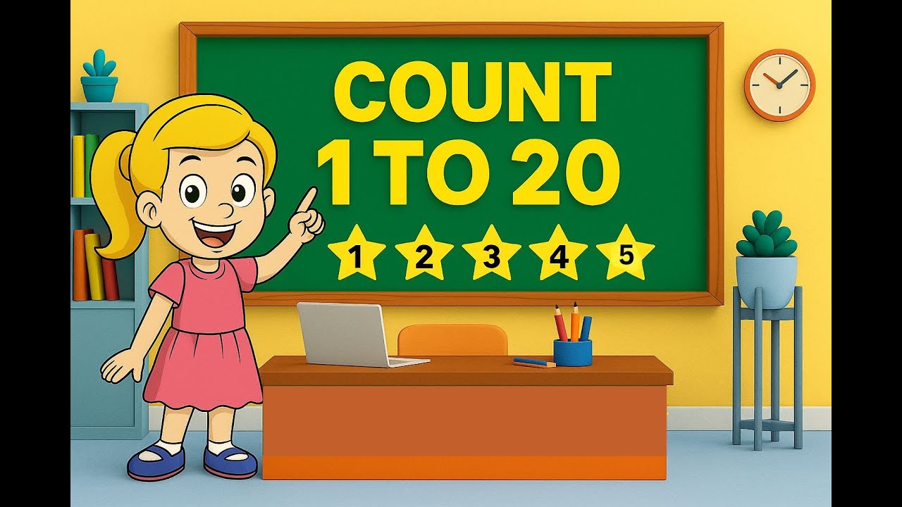 Count With Me! Learn Numbers 1–20 for Kids | Fun Grade 1 Math - YouTube