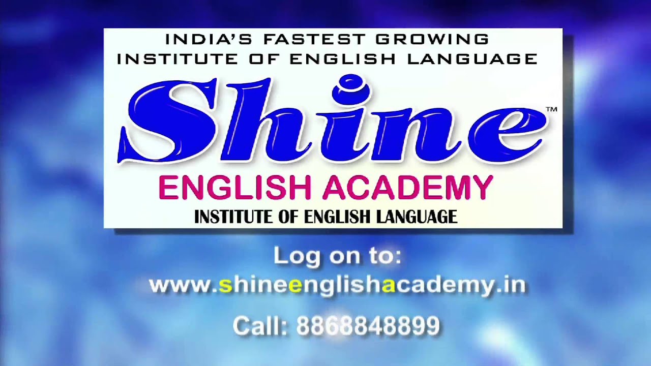 Shine English Academy - YouTube
