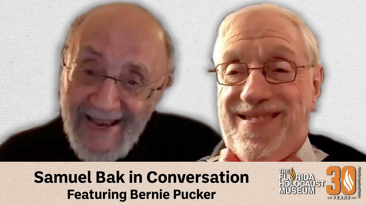 Samuel Bak in Conversation | The Florida Holocaust Museum - YouTube