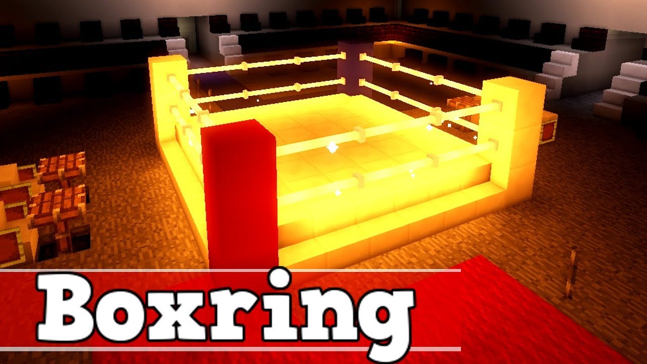 Wie baut man einen Boxring in Minecraft | Minecraft Boxring bauen ...