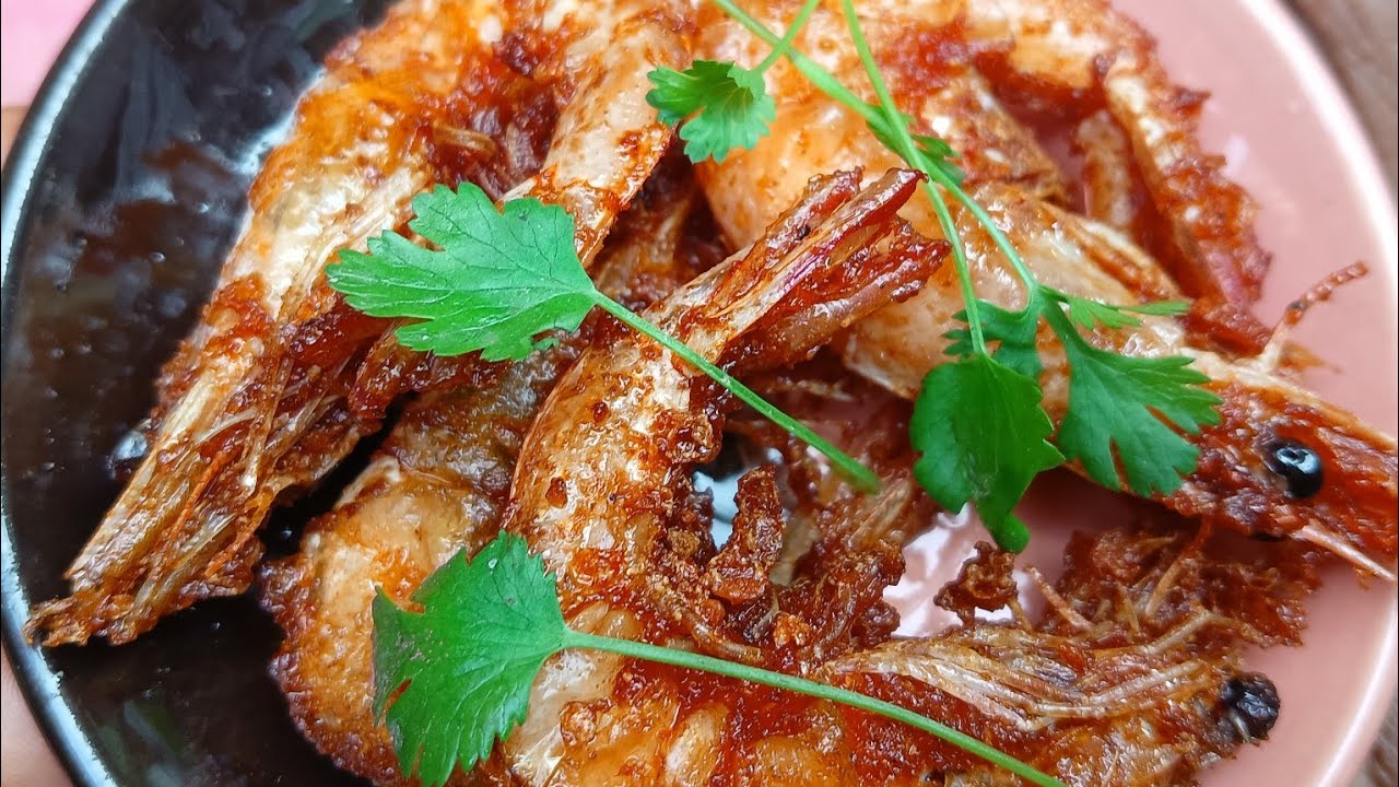 Miniature Prawn Fry Recipe || Prawn Fry Recipe || Prawn Recipe ...
