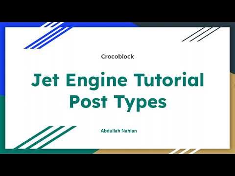 JetEngine Post Types with Crocoblock: সহজ বাংলা টিউটোরিয়াল! - YouTube