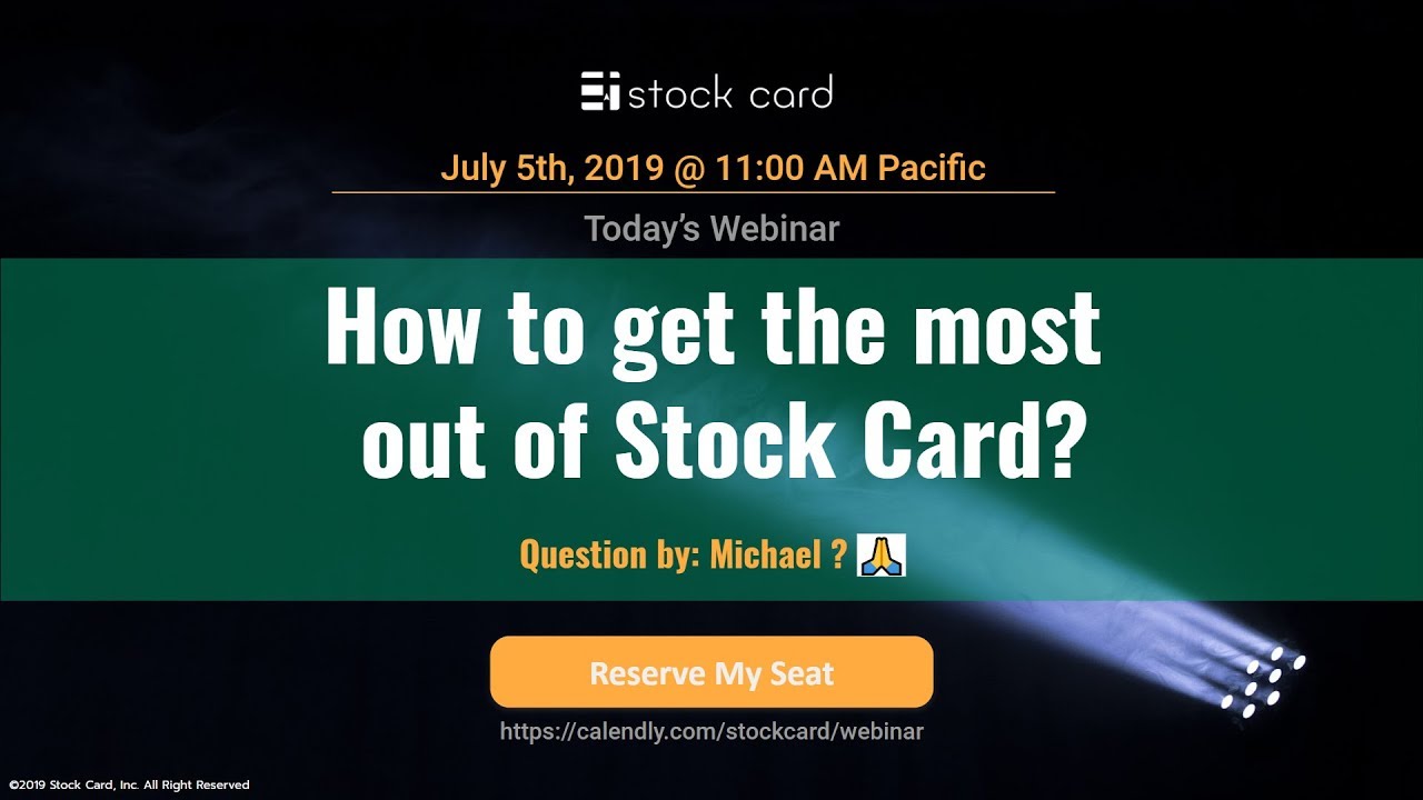 Ep 9: How to get the most out of Stock Card? - YouTube