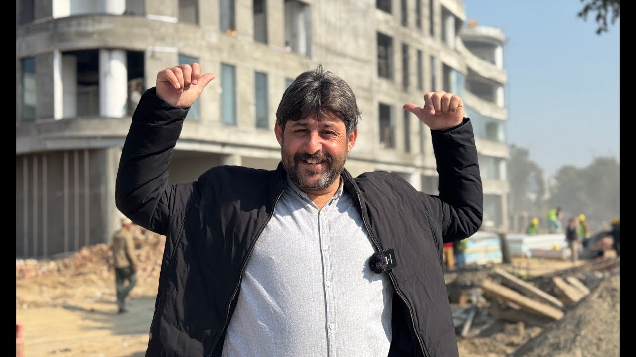 Live from outside Gaddafi Stadium Renovation update - YouTube