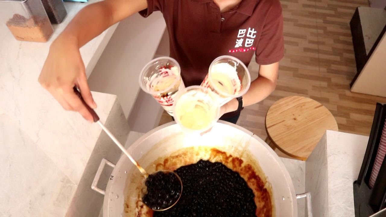 STIR FRIED TAIWANESE BOBA MILK TEA FEAST! - YouTube