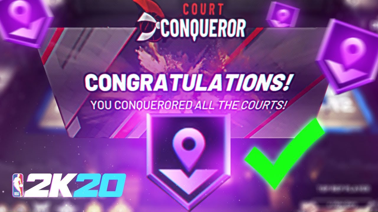 NBA 2K20 EASIEST COURT CONQUEROR METHOD TO BEAT EVERY TEAM - YouTube