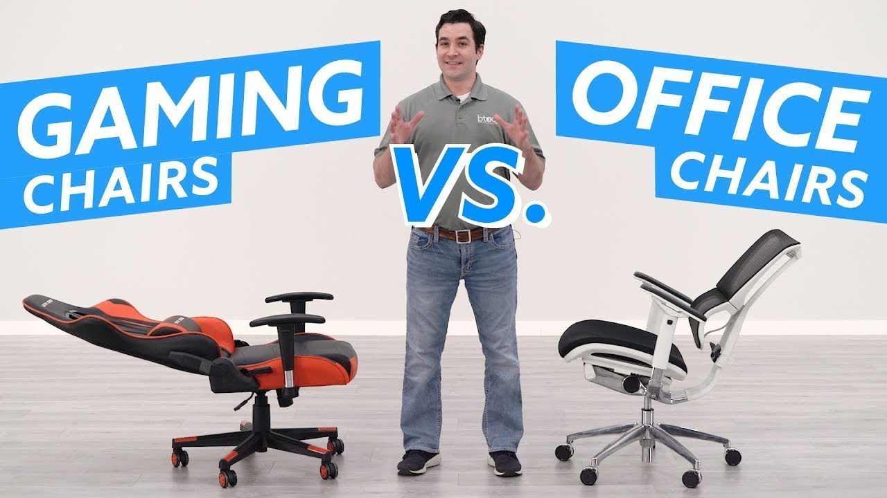 Know the Truth about Gaming Chair vs 7 best Ergonomic Office Chair ...