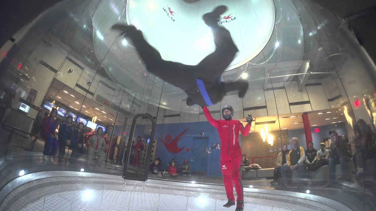 Adam Delph, indoor skydiving at iFLY Dallas - YouTube