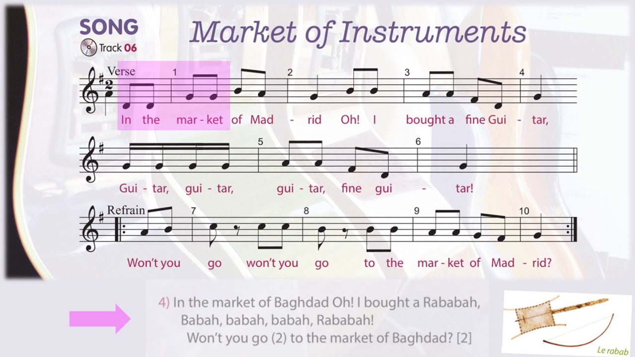 Editions RABIH - MAW - GB - Ch 3 - Song: “Market of Instruments” - YouTube