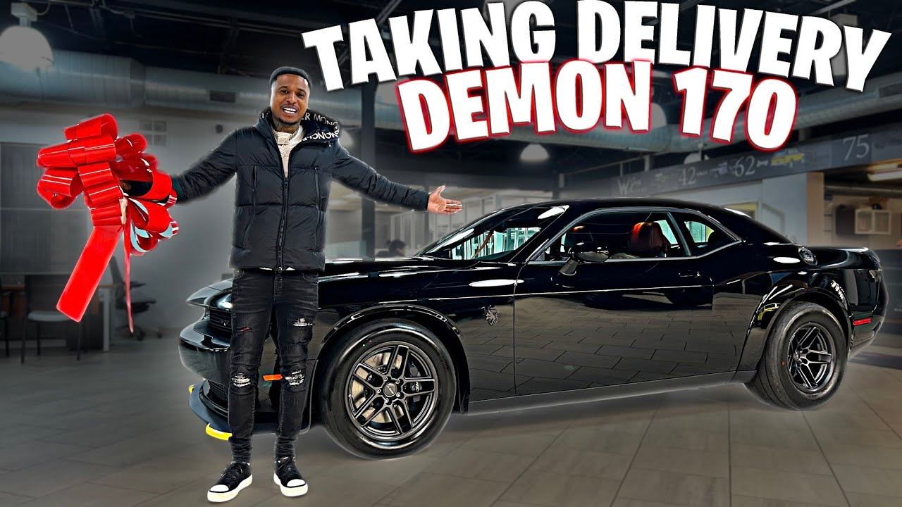 TAKING DELIVERY OF MY 225K DEMON 170 ALMOST HAD TO FIGHT A HATING SALES ...