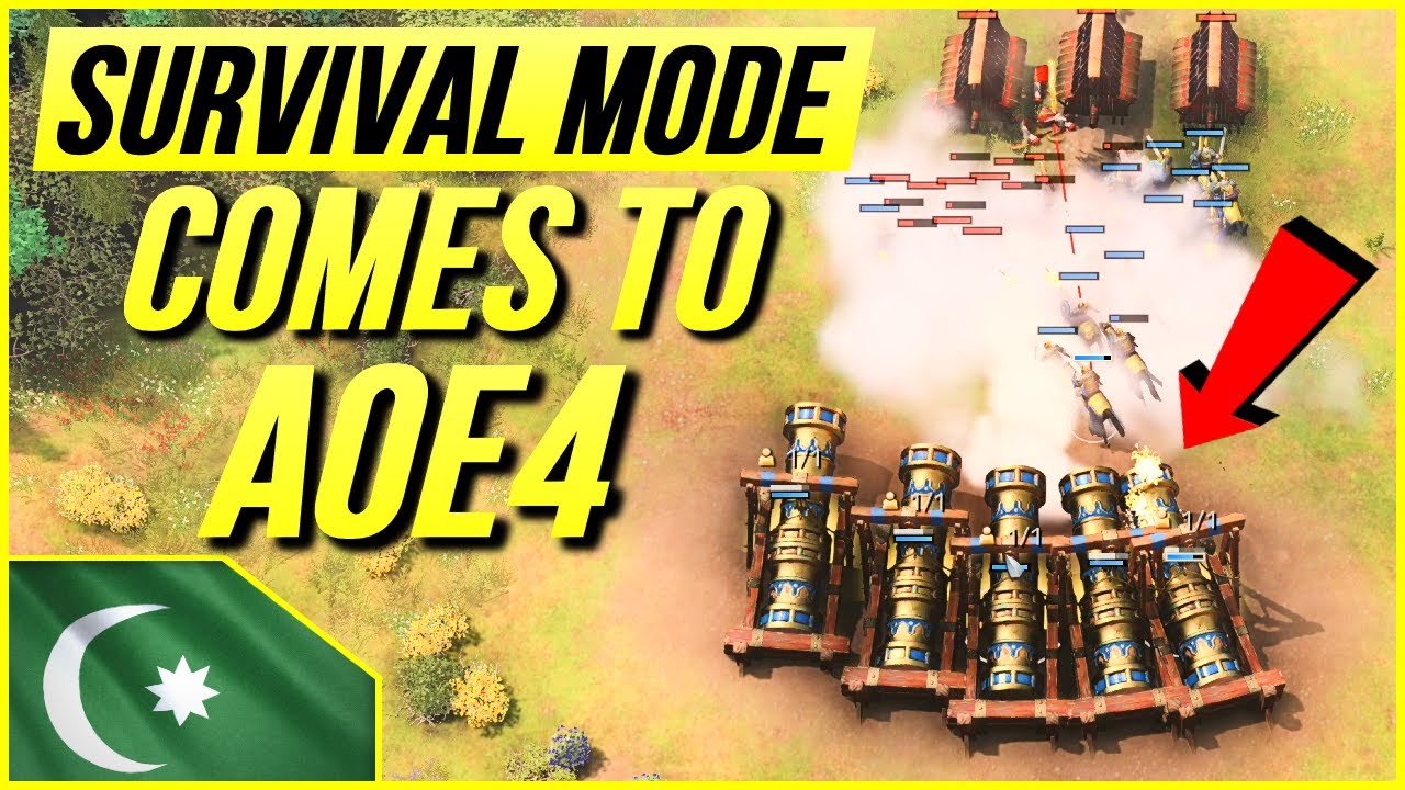 Survival Mode OFFICIALLY Comes To AoE4 - YouTube