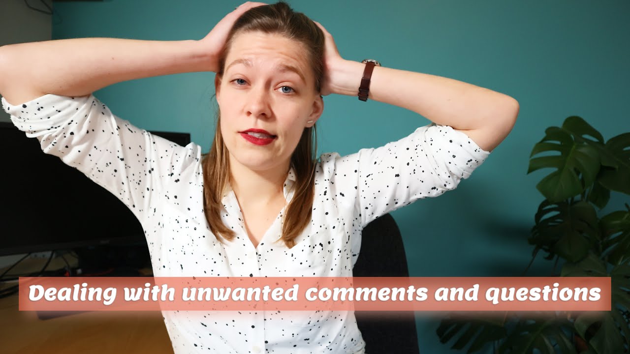 Five techniques for dealing with unwanted comments and questions - YouTube