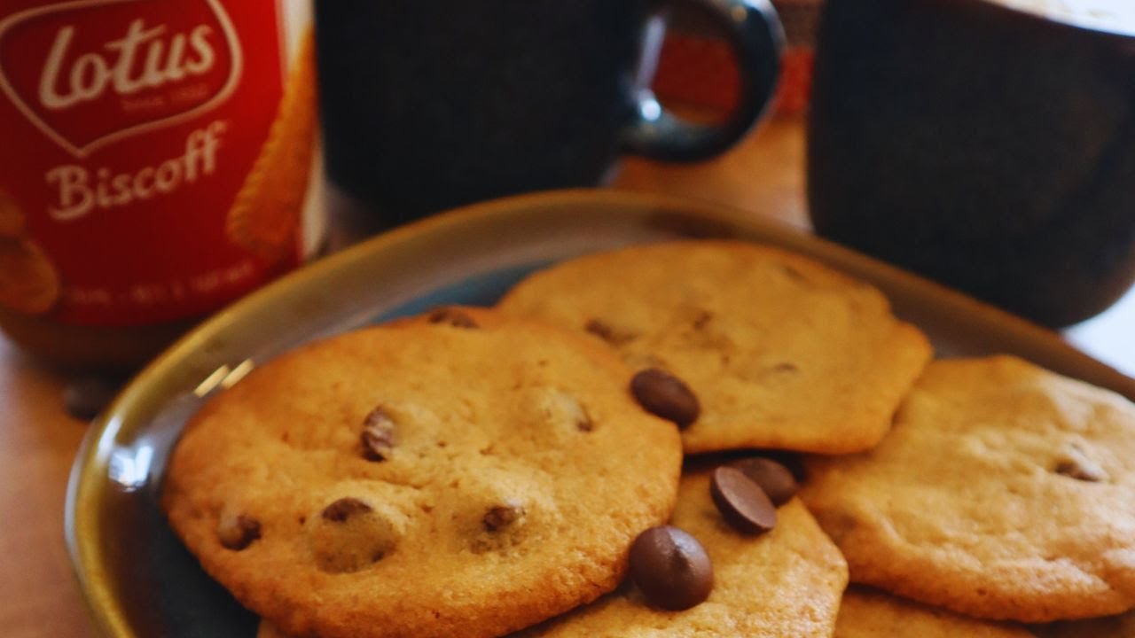 Cookies great for coffee dipping - Biscoff flavored - YouTube