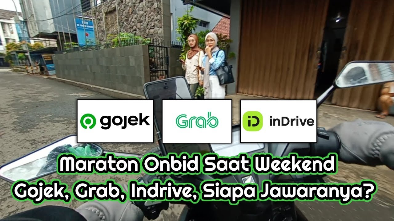 GOJEK, GRAB, INDRIVE ON BARENG SAAT WEEKEND, TERNYATA INI JAWARANYA ...