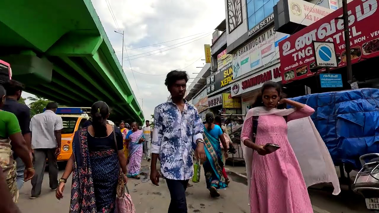 Coimbatore City Walking Tour 🔥 Gandhipuram, Tamilnadu, India 🔥 Kovai ...