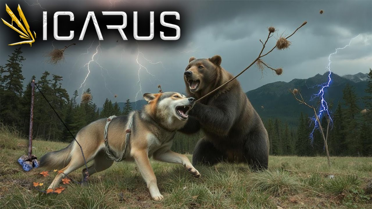 TAMING WOLVES!....Bear Incoming! | Icarus Adventure: Olympus | Icarus ...