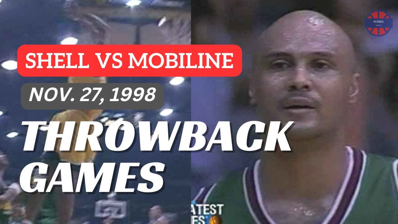 MOBILINE vs SHELL | GAME 2 FINALS | 1998 PBA GOV'S CUP | PBA CLASSICS ...