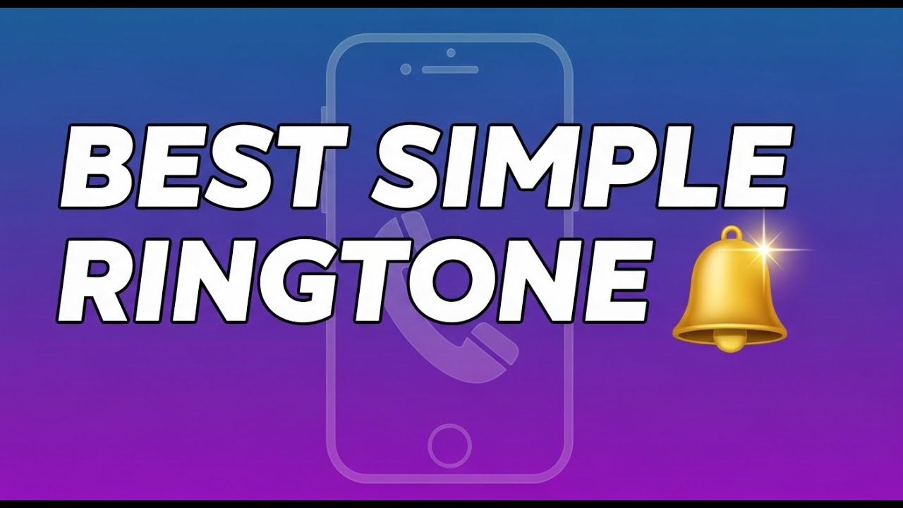 📱 Top Simple Ringtone for All Phones 🎶 Minimal & Stylish Tone # ...