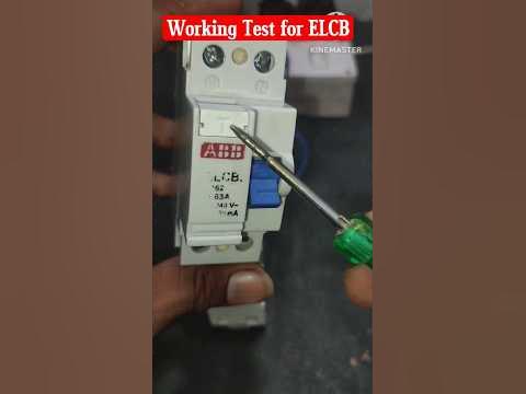 ELCB को कैसे चेक करे #technicalankur #diy #experiment #shorts - YouTube
