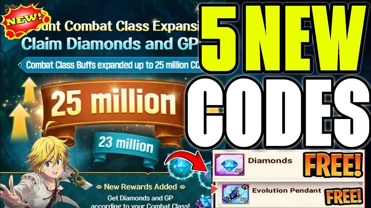 🔥Dec New!🔥7DS Grand Cross Codes | Seven Deadly Sins: Grand Cross Coupon ...