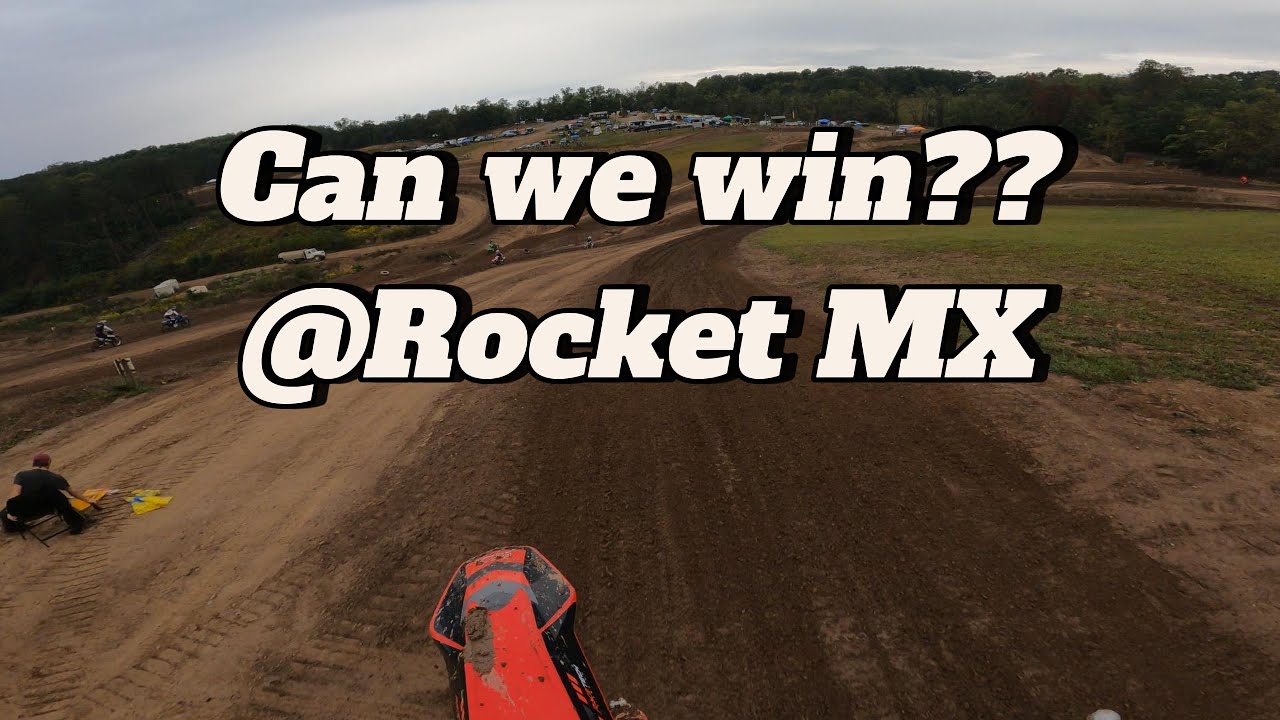 Racing Rocket mx the first time there!! (pre race practice footage ...