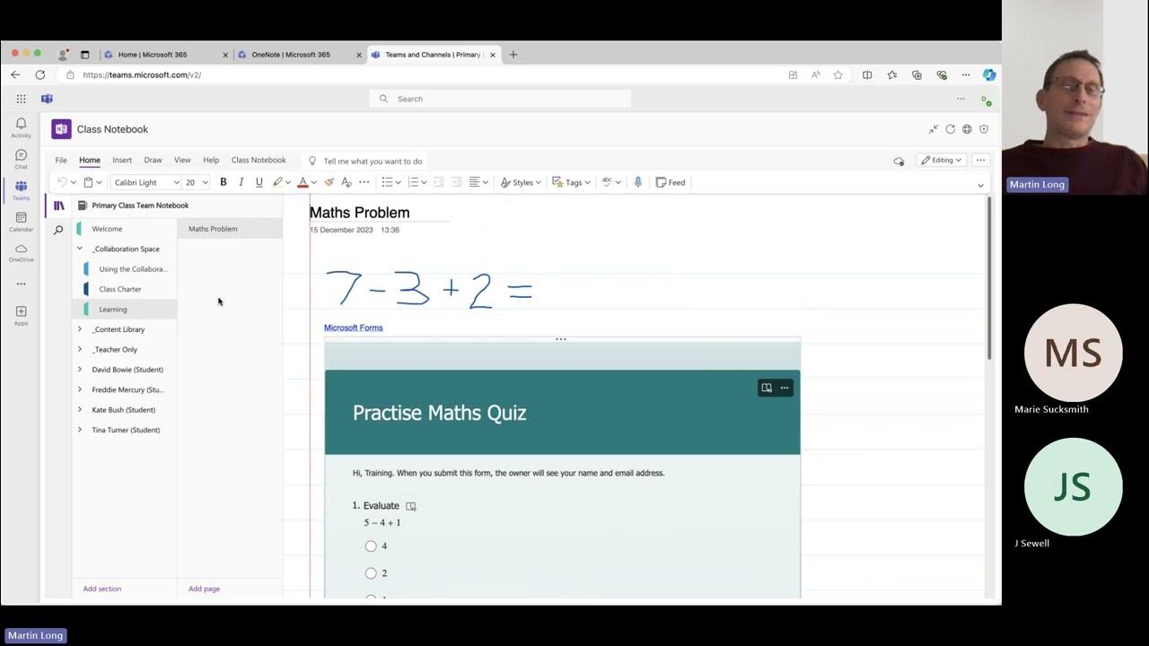 OneNote Class Notebook 2024 - YouTube