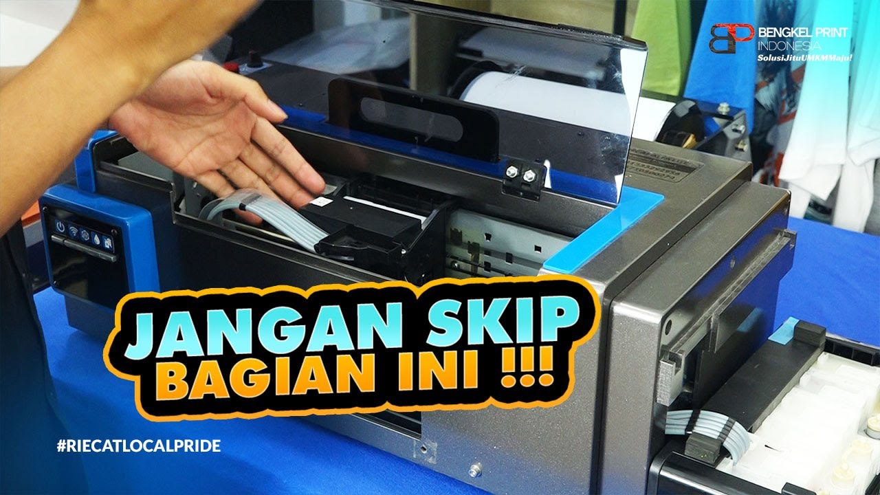 Jangan Menggunakan Mesin Sablon DTF Setelah Di Tinggal Lama Lakukan