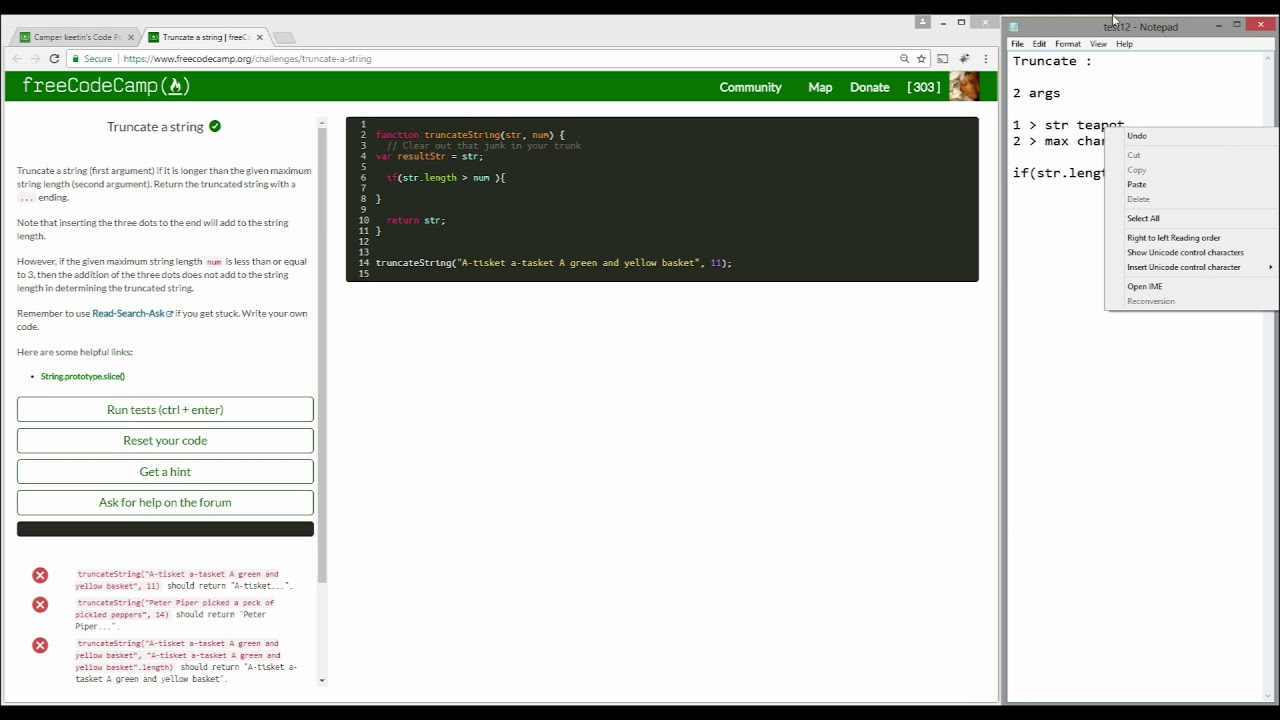 Free Code Camp Truncate A String Solution YouTube free-code-camp-truncate-a-string-solution-youtube
