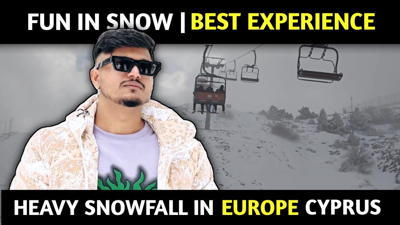 Heavy Snow Fall In Europe |Best snow in Europe|Best Experience in ...