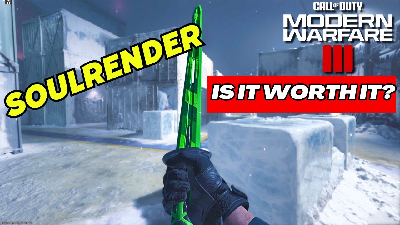 SOULRENDER Sword: IS IT Worth the grind? - Modern Warfare 3 Shipment ...