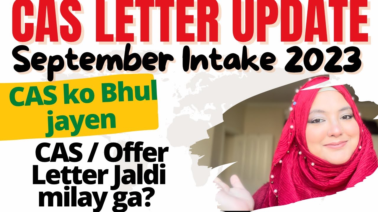 September Intake 2023 CAS Letter Update | Q & A | May Intake CLOSED #uk ...