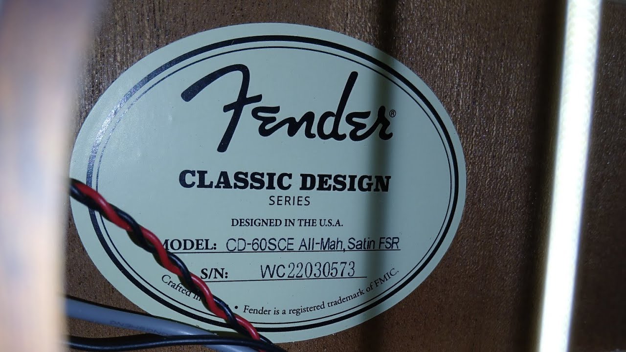 Fender CD-60SCE Unboxing, Musicians Friend Stupid Deal Of The Day ...