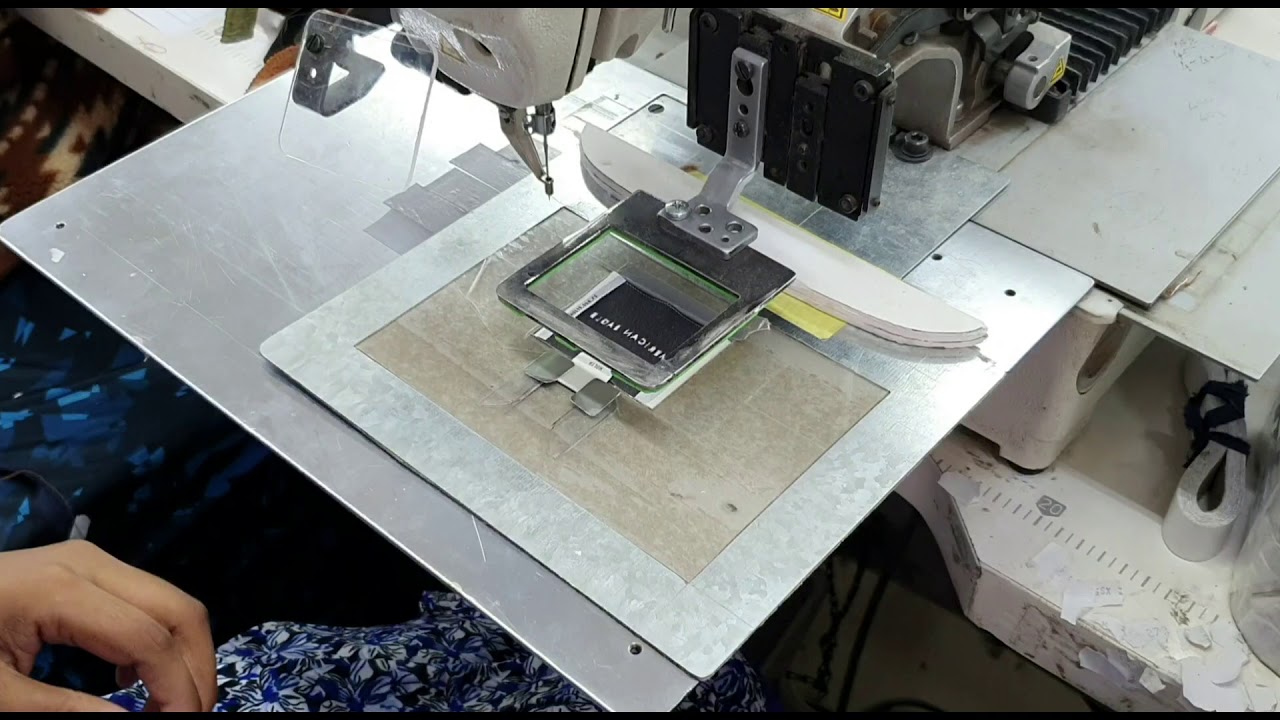Pattern sewer Machine works - Jordan - YouTube