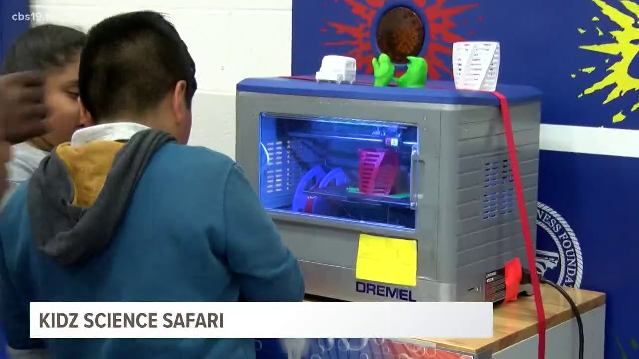 Kidz Science Safari comes to T J Austin Elementary in Tyler - YouTube