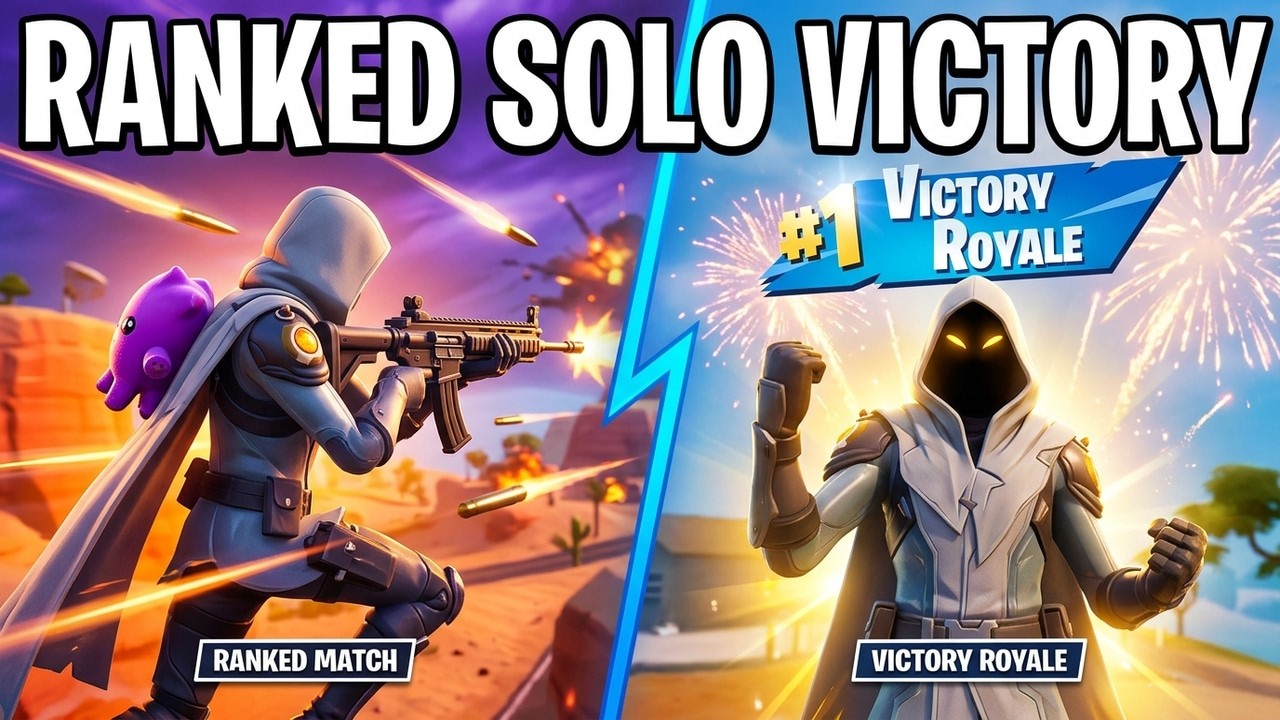 Full Ranked Zero Build Solo Match | Victory Royale! #blitzreloadfn ...