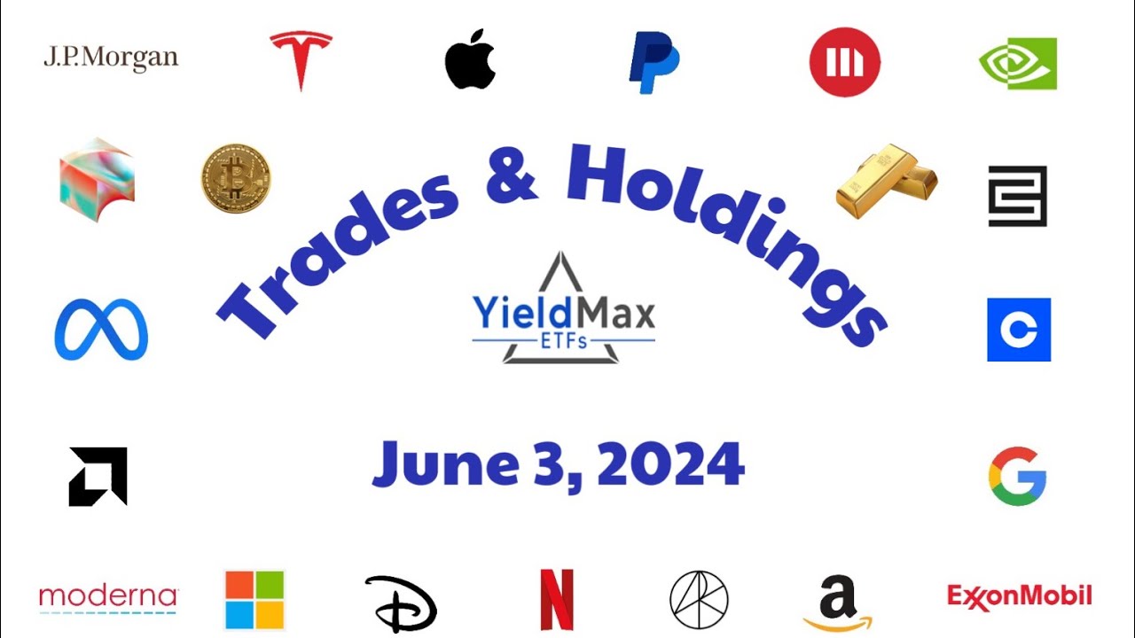 YieldMax ETFs Trades & Holdings (June 3, 2024) - YouTube