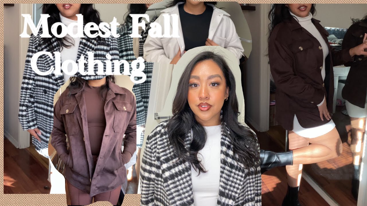 Modest Fall Clothing Haul/ Modesty Journey - YouTube