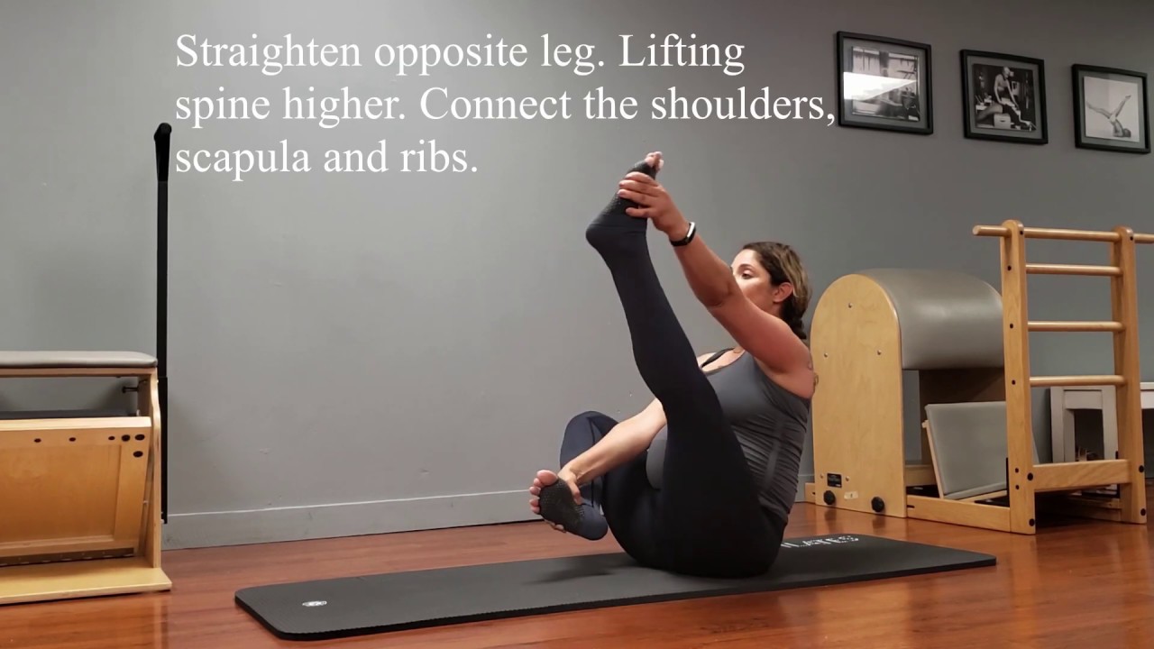 Open Leg Rocker: Prep - Prenatal Pilates Workout - YouTube