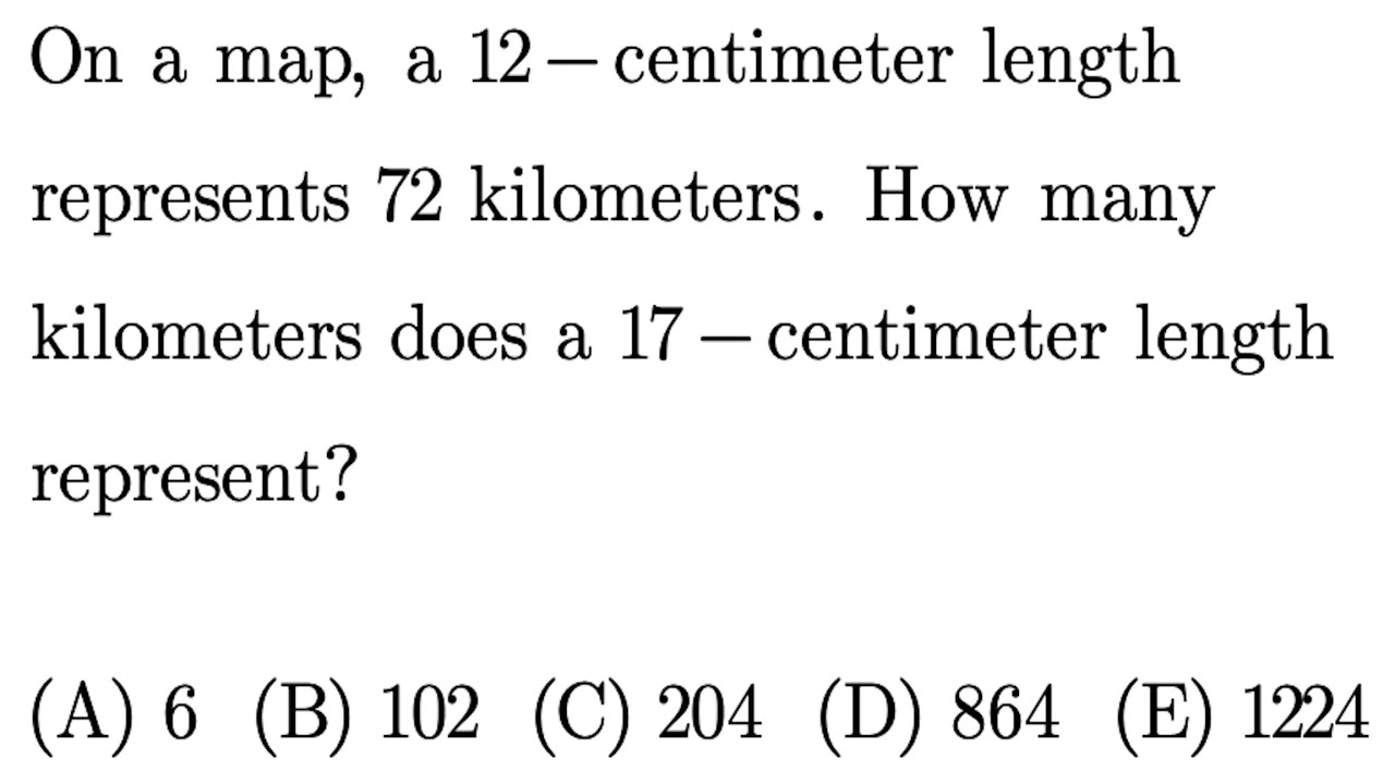 American Math Competition | 8th Grade | 2004 Problem 1 - YouTube