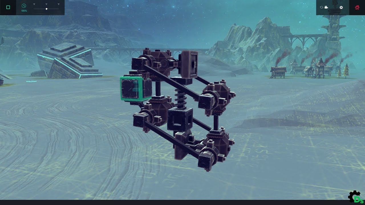 Besiege - Simple Independent Suspension (Vanilla) - YouTube