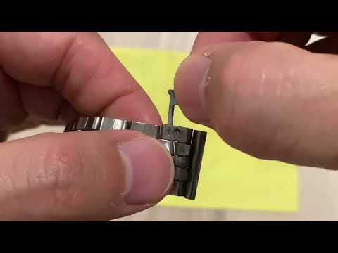 Vintage Citizen Watch Bracelet Adjustment _ How to Adjust Watch ...